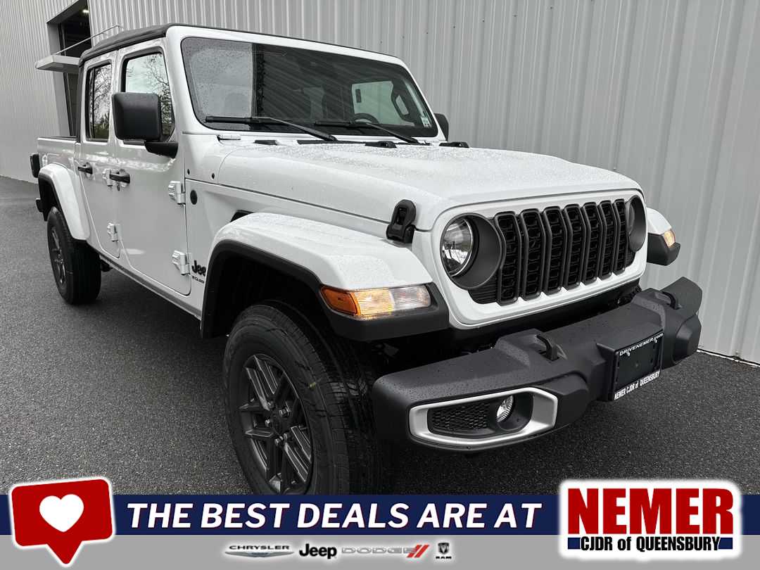 New 2025 Jeep Gladiator Sport S Crew Cab in Saratoga Springs #25267 ...