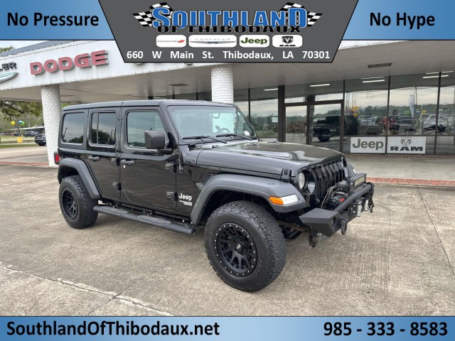 Pre-Owned 2019 Jeep Wrangler Unlimited Sport Sport Utility in Houma # ...