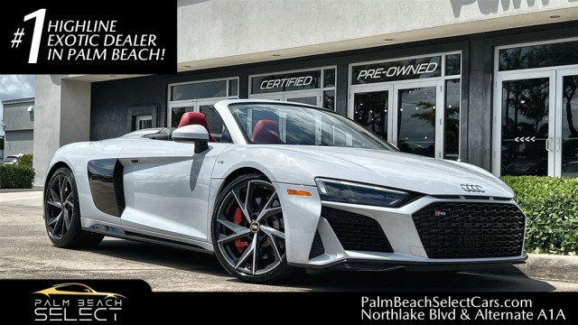 Pre-Owned 2022 Audi R8 V10 performance 2D Convertible in North Palm ...