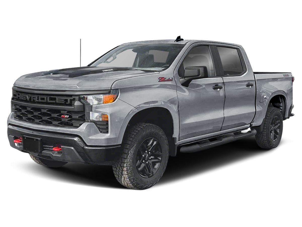 New 2026 Chevrolet Silverado 1500 Custom Trail Boss Crew Cab in ...