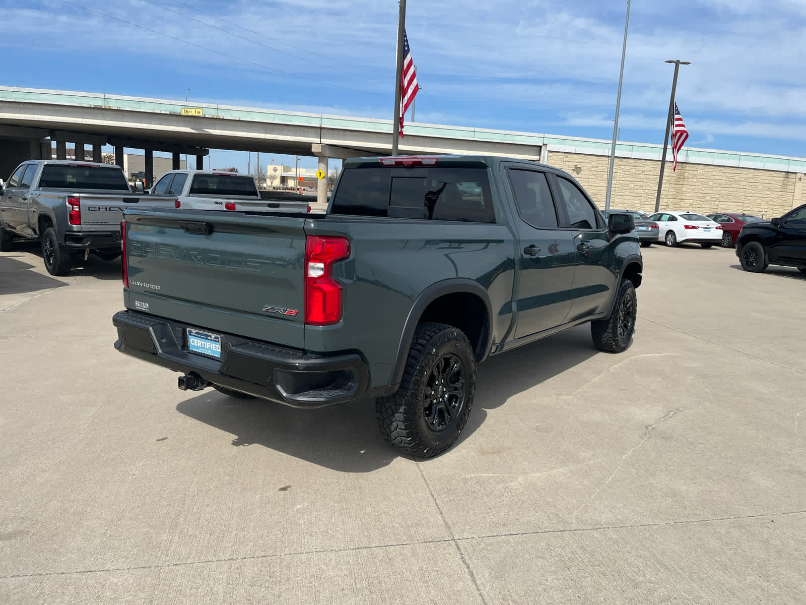 Pre-Owned 2025 Chevrolet Silverado 1500 ZR2 Crew Cab in Greenville ...