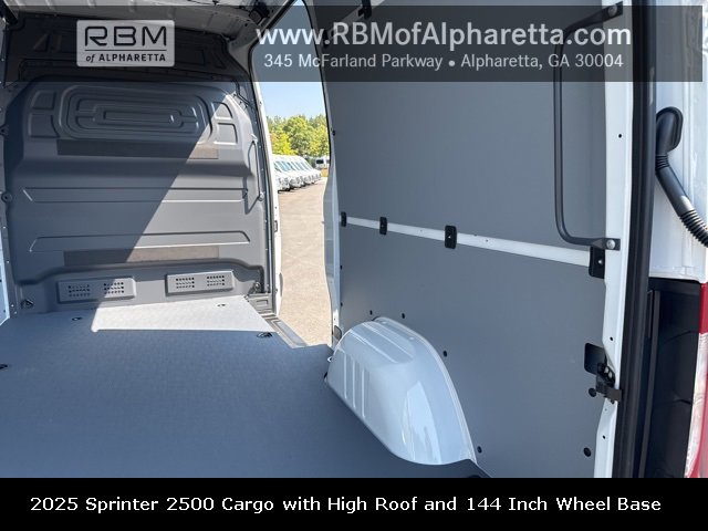 New 2025 Mercedes-Benz Sprinter Cargo Van High Roof 144 Wheel Base in ...