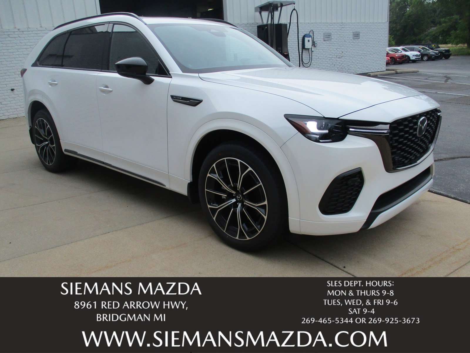 New 2025 Mazda CX-70 3.3 Turbo S Premium AWD SUV in Bridgman #M25000 | Siemans Mazda