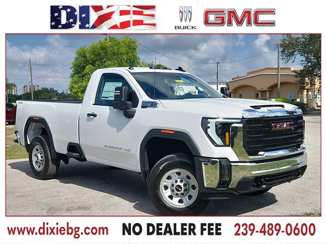 New 2025 GMC Sierra 3500 HD Pro Regular Cab in Fort Myers #T25703 ...