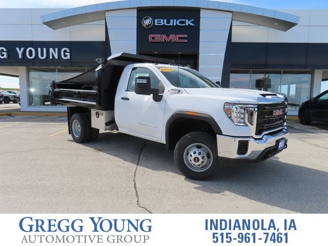 New 2023 GMC Sierra 3500 HD Chassis Cab Pro Regular Cab Summit White in ...