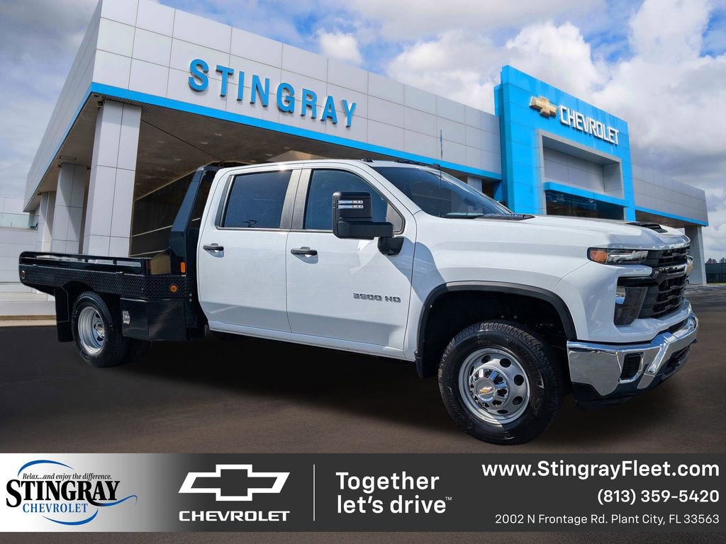 New 2025 Chevrolet Silverado 3500 HD Chassis Cab Work Truck Crew Cab in ...