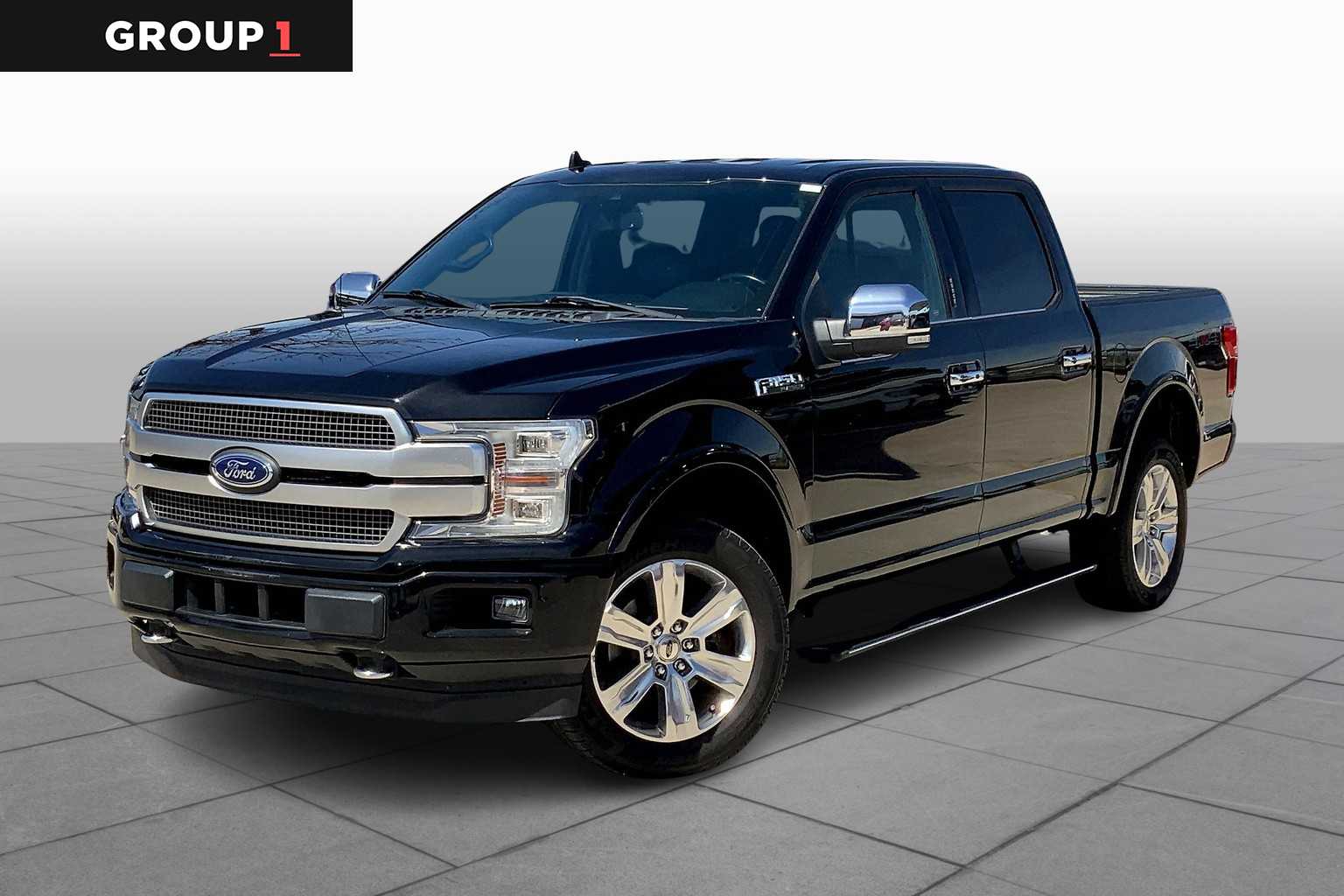 Pre-Owned 2019 Ford F-150 Platinum Crew Cab Pickup in Oklahoma City # ...