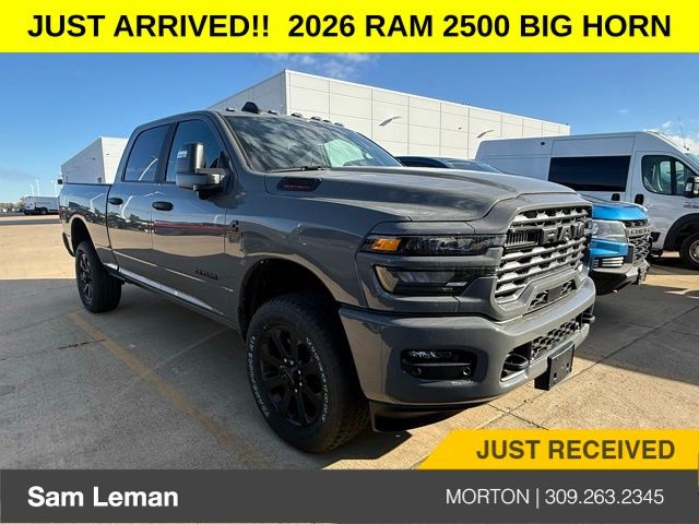 New 2026 Ram 2500 Big Horn Crew Cab in Morton #R12022 | Sam Leman Chrysler Jeep Dodge Ram FIAT ...
