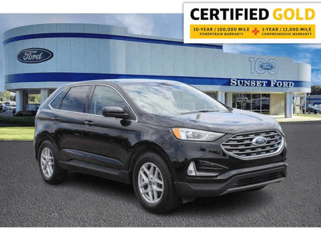 Pre-Owned 2021 Ford Edge SEL Sport Utility in Waterloo #U70133 | Sunset ...