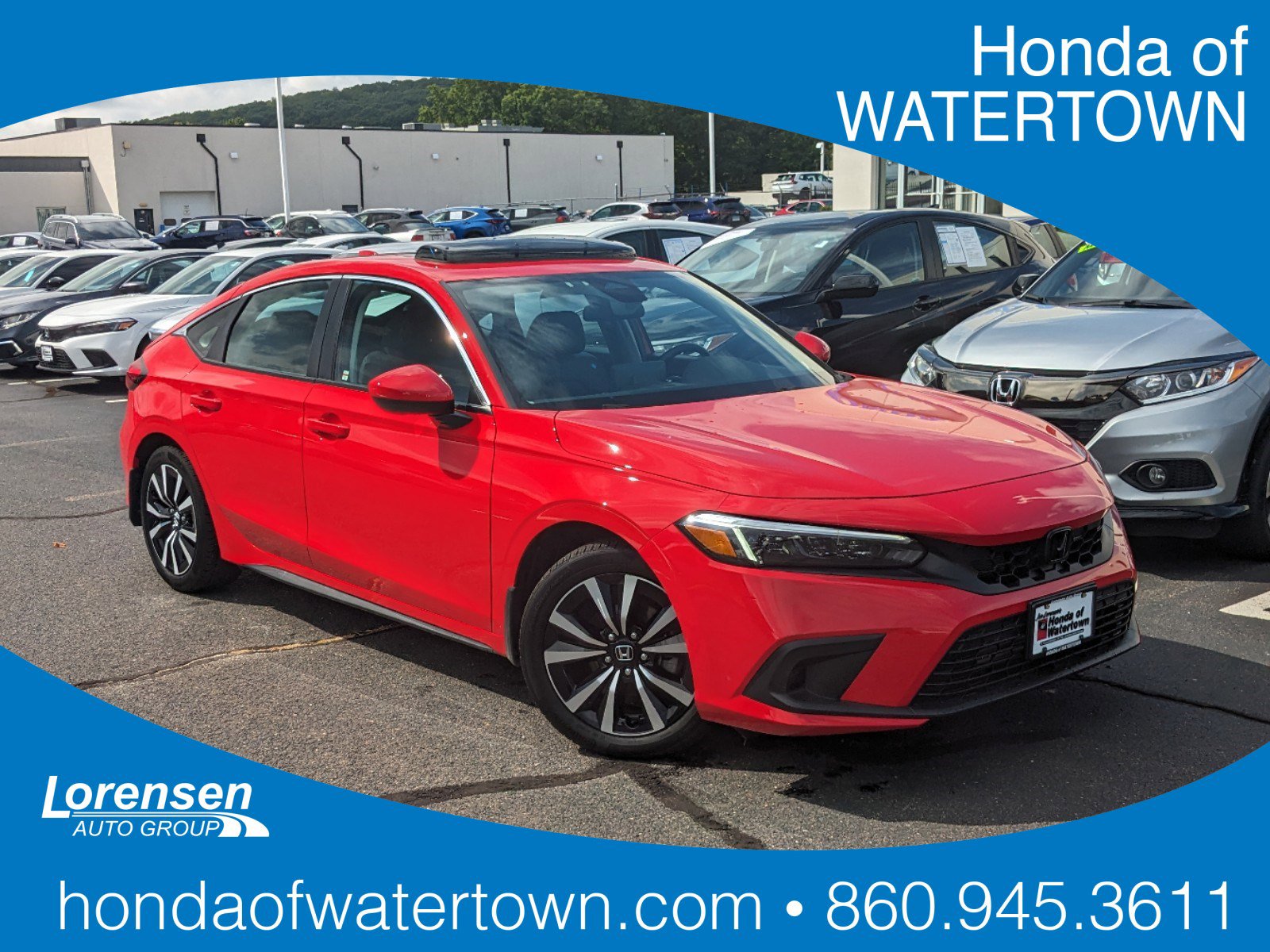 Honda Civic Sedan 2022 Red