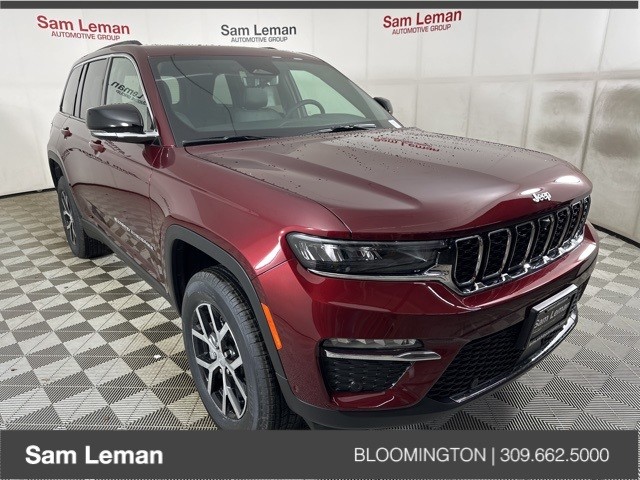 New 2025 Jeep Grand Cherokee Limited Sport Utility in Bloomington #J25086 | Sam Leman Chrysler ...