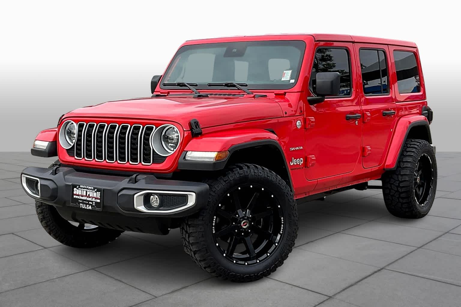 Pre-Owned 2024 Jeep Wrangler Sahara Sport Utility in Tulsa #RW156179 | BMW of Tulsa