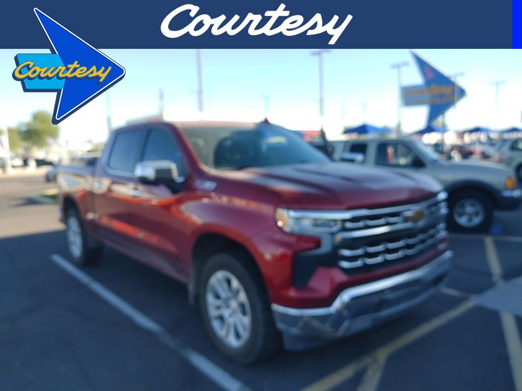 Pre-Owned 2023 Chevrolet Silverado 1500 LTZ 4D Crew Cab in Mesa # ...