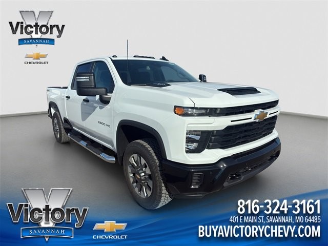 New 2026 Chevrolet Silverado 2500 HD Custom Crew Cab in Savannah # ...