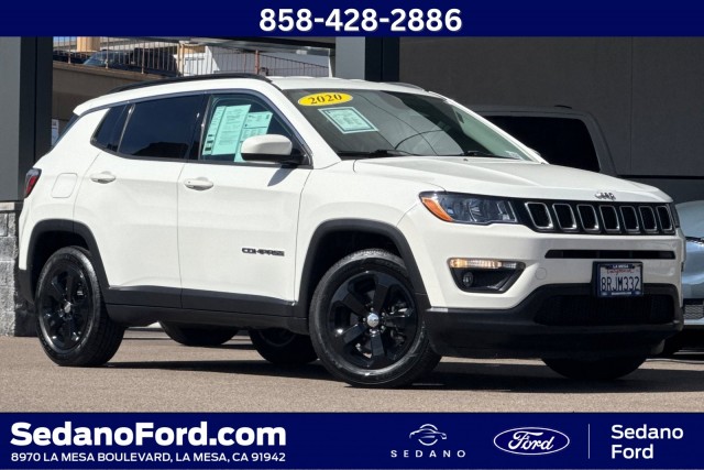 Certified Pre-Owned 2020 Jeep Compass Latitude 4 Door SUV in La Mesa # ...