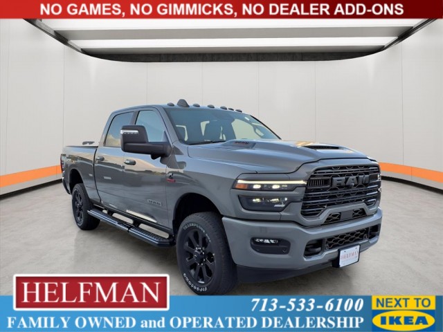 New 2026 RAM 2500 Laramie Crew Cab in Houston #TG163993 | Helfman Dodge Chrysler Jeep Ram Fiat