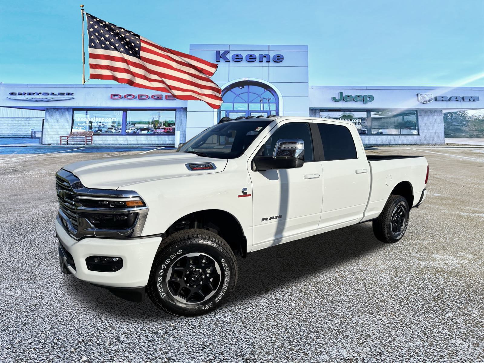 New 2025 RAM 3500 LARAMIE Crew Cab in Keene #G83001 | Keene Chrysler Dodge Jeep Ram