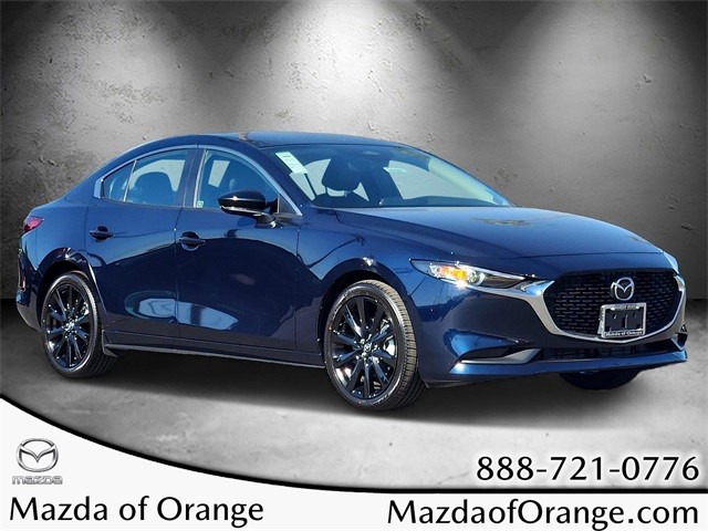 New 2024 Mazda Mazda3 Sedan 2.5 S Select Sport SEDAN in Orange ...