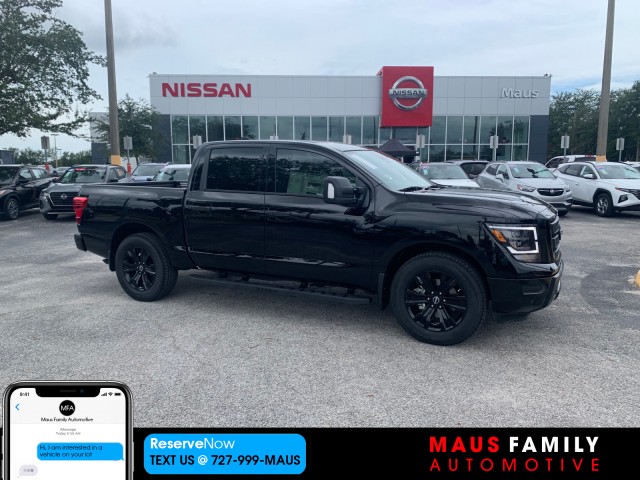 New 2024 Nissan Titan Crew Cab SV Midnight Edition Trucks in New Port ...