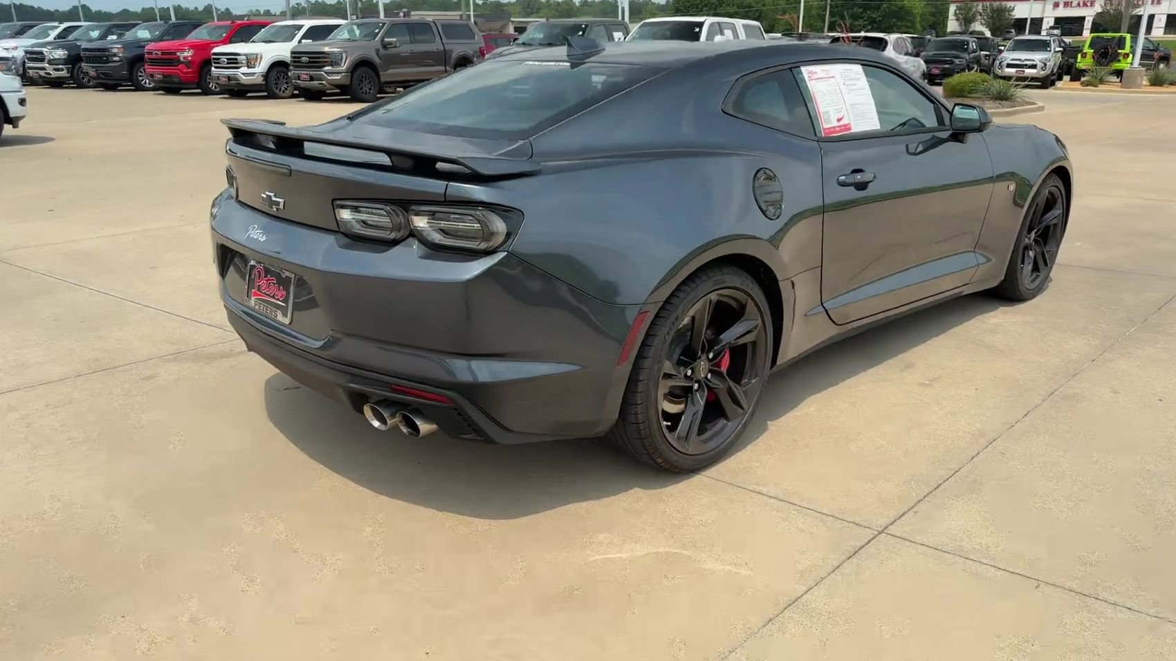 Pre-Owned 2021 Chevrolet Camaro 1SS Coupe in Longview #A6790 | Peters ...