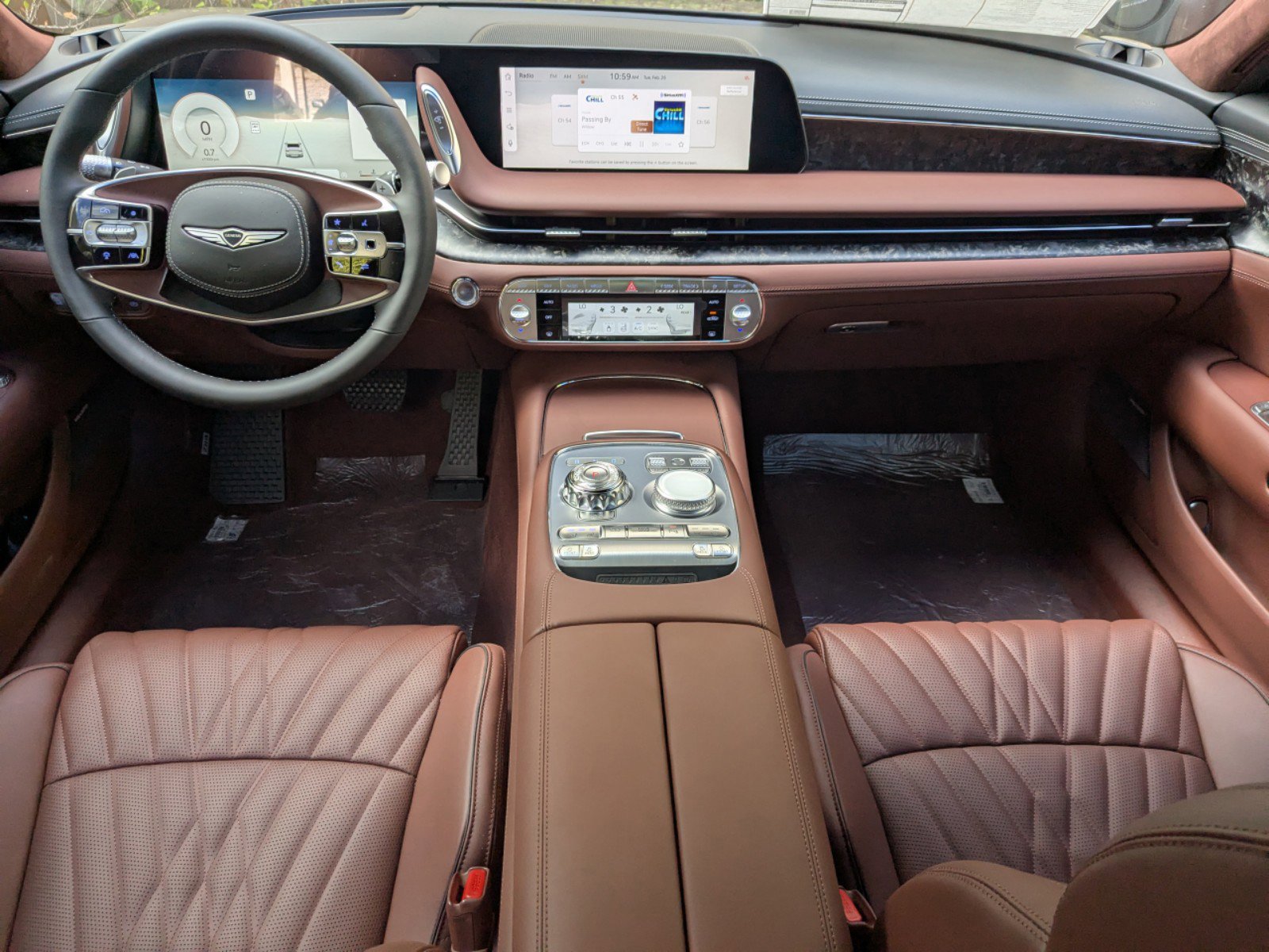 New 2025 Genesis G90 3.5T E-SC MHEV 4D Sedan in Naples #G049566 | Genesis of Naples