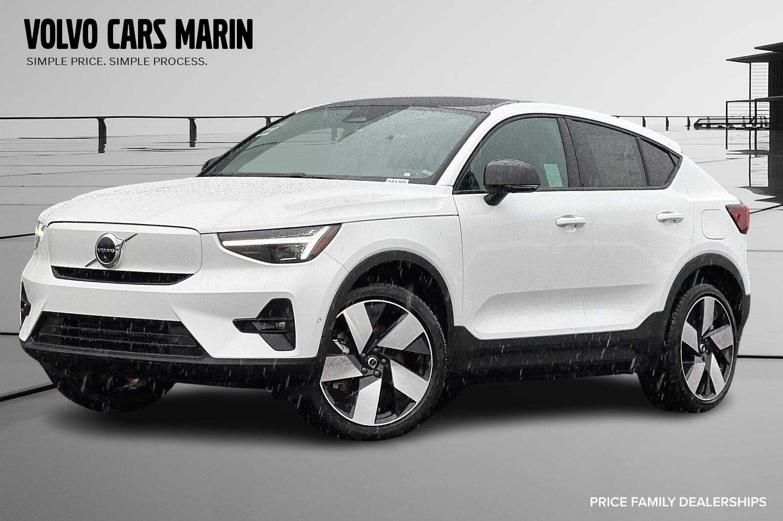 New 2024 Volvo C40 Recharge Pure Electric Ultimate SUV in Larkspur 24159 Price Family Dealerships