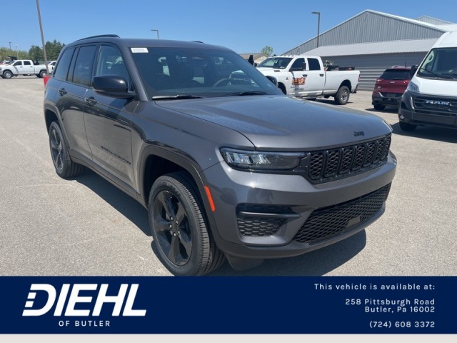 New 2025 Jeep Grand Cherokee Altitude X Utility in McKees Rocks #25BJ04028 | Diehl CDJR of Robinson