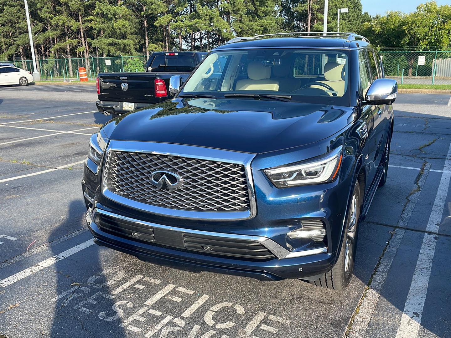 Pre-Owned 2019 INFINITI QX80 LUXE Sport Utility in Duluth #GX8212A | INFINITI of Gwinnett