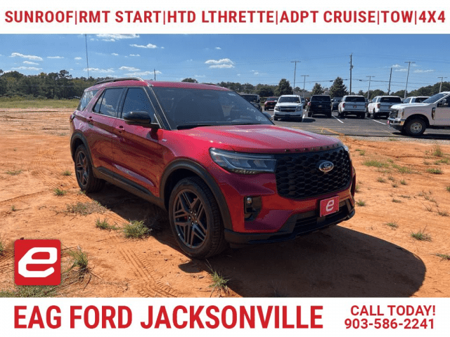 New 2025 Ford Explorer ST-Line SUV in Navasota #J3590 | EAG Ford Navasota