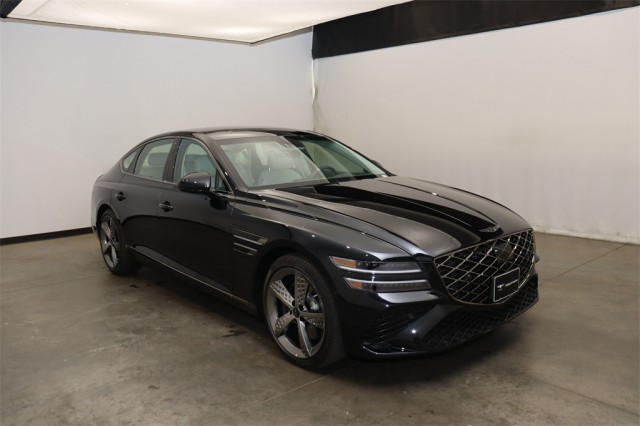 New 2025 Genesis G80 3.5T SPORT PRESTIGE 4D Sedan in Golden #9E0354 | Genesis of Golden