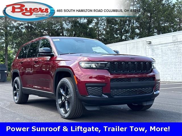 New 2025 Jeep Grand Cherokee L Altitude X Utility in Columbus #J255357 | Byers Chrysler Jeep ...