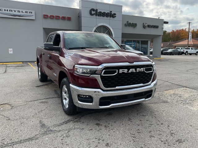 New 2025 RAM 1500 Big Horn Crew Cab 4×4 57′ Box Crew Cab #D14787 | Classic Auto Group