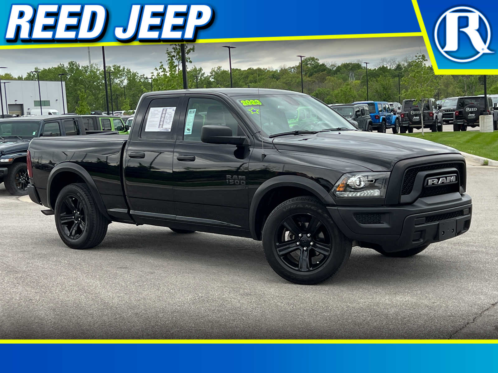 Pre-Owned 2023 Ram 1500 Classic Warlock Crew Cab Pickup in #6273 | Reed ...