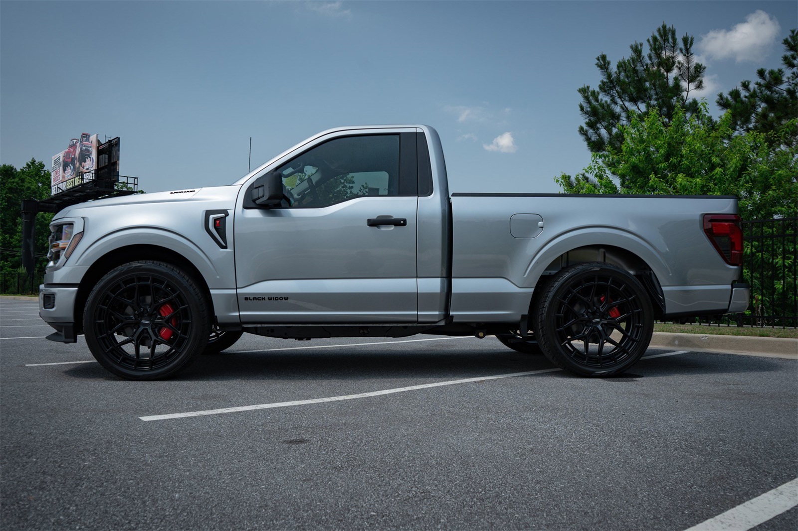 New 2025 Ford F-150 XL with Black Widow Supercharged Package Regular ...