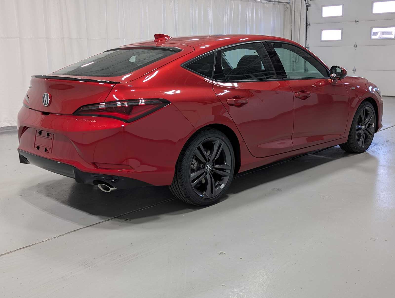 New 2025 Acura Integra w/A-Spec Package in Performance Red Pearl ...