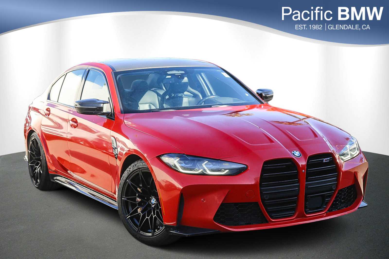 Pre-Owned 2021 BMW M3 Competition 4dr Car in Glendale #611705 | Pacific BMW