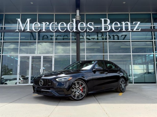 New 2025 Mercedes-Benz C Class C43 AMG 4-Door Sedan in Calgary #DK1753 ...