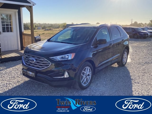 Pre-Owned 2021 Ford Edge SEL 4 Door SUV in Fairbury #F0531 | Twin ...
