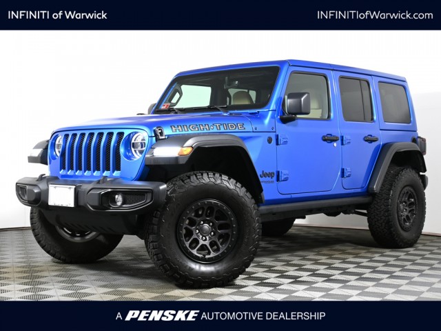 Pre-Owned 2022 Jeep Wrangler Unlimited High Tide 4D Sport Utility in ...
