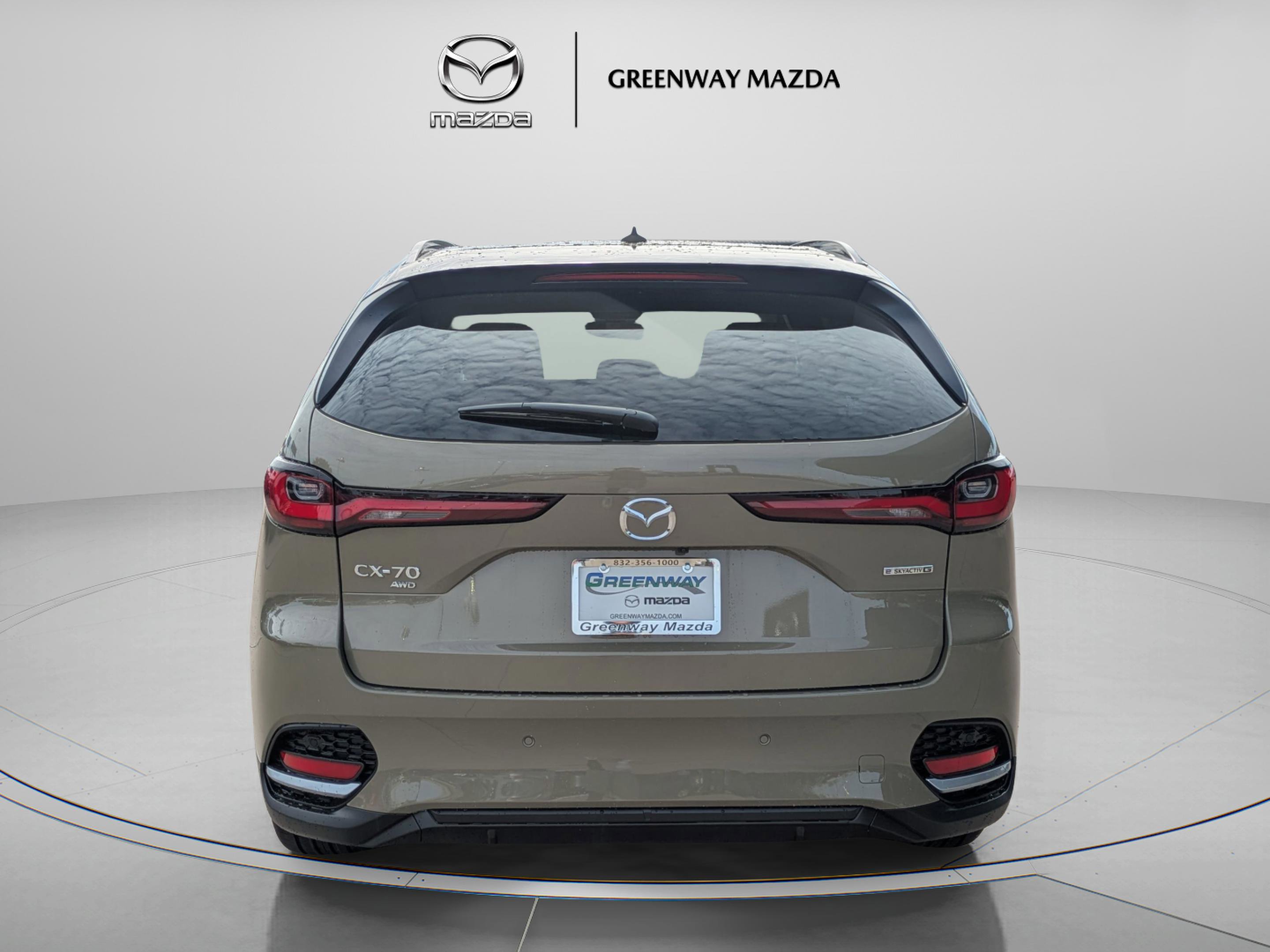New 2025 Mazda CX-70 3.3 Turbo Premium AWD SUV in Houston #S1130631 | Greenway Mazda