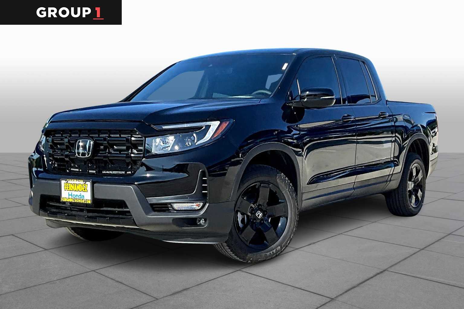 New 2025 Honda Ridgeline Black Edition Crew Cab Pickup in San Antonio #SB031038 | Fernandez Honda