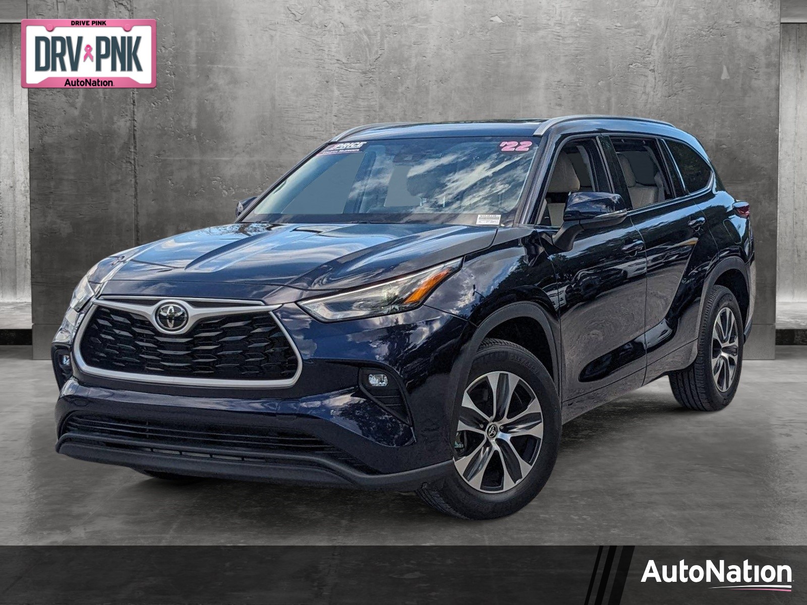 Pre-Owned 2022 Toyota Highlander XLE Sport Utility in Clearwater # ...