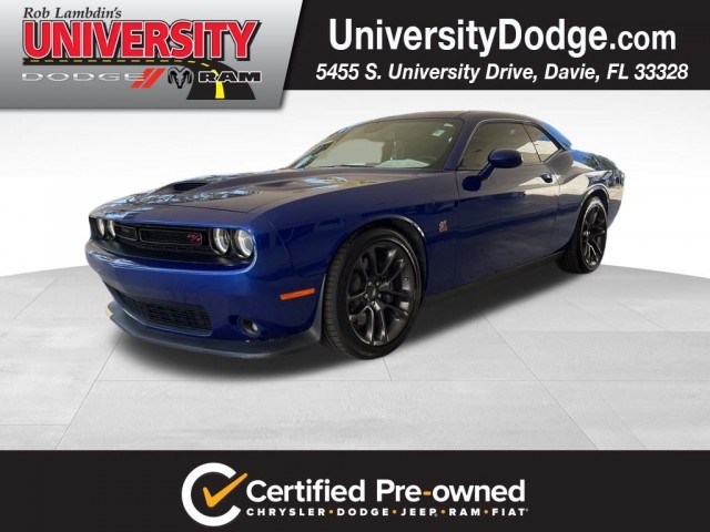 Certified Pre-Owned 2021 Dodge Challenger R/T Scat Pack 2D Coupe in ...