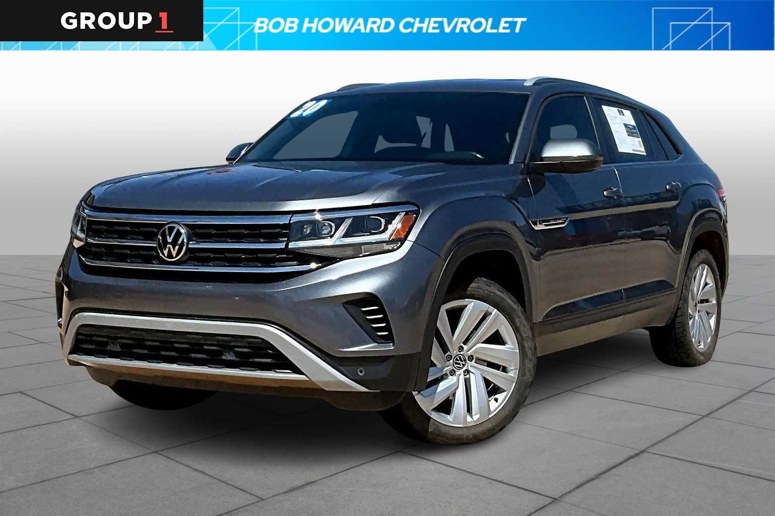Pre-Owned 2020 Volkswagen Atlas Cross Sport 3.6L V6 SE w/Technology Sport Utility in Oklahoma ...