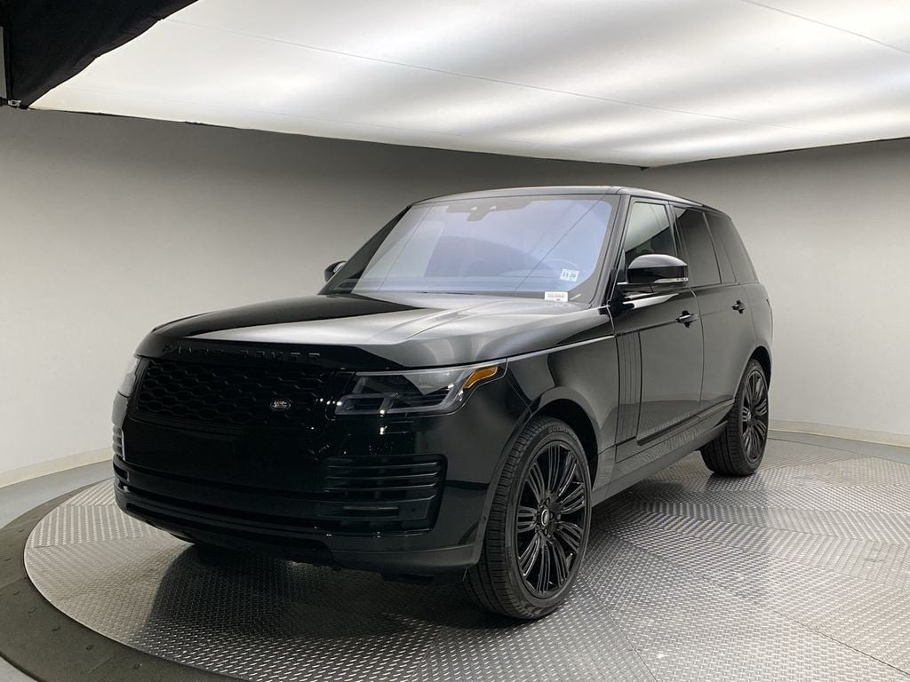 Matte Black Range Rover 2022