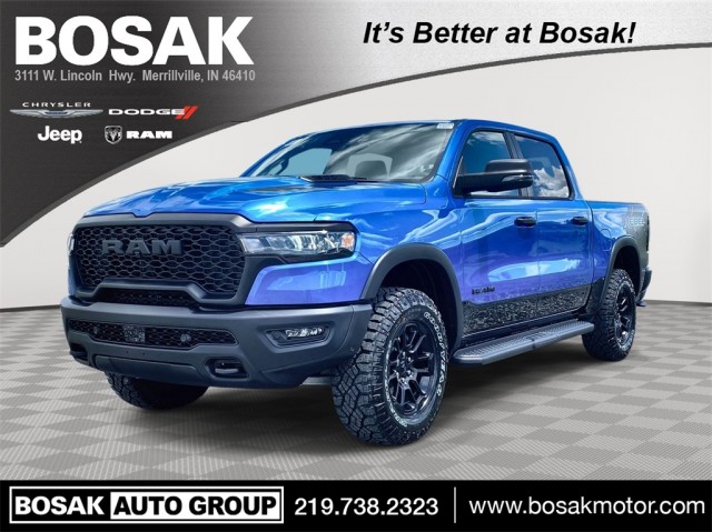 New 2025 Ram 1500 Rebel 4D Crew Cab in #M250004 | Bosak Auto Group
