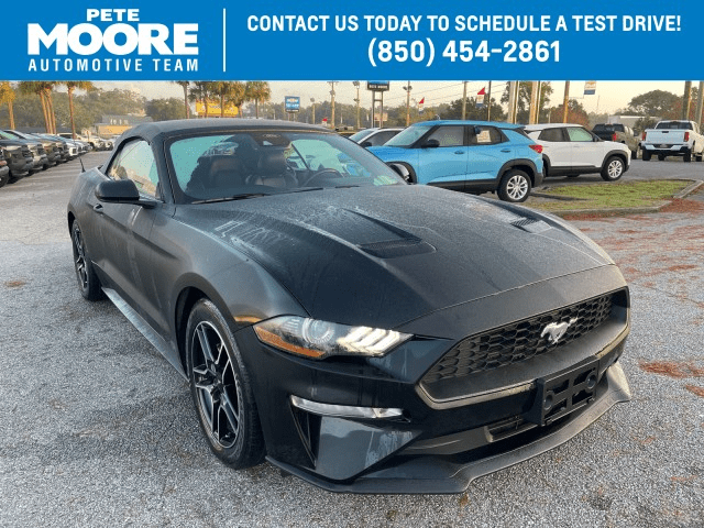 Pre-Owned 2021 Ford Mustang EcoBoost Premium Convertible in Pensacola # ...