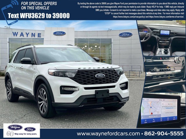Pre-Owned 2022 Ford Explorer ST-Line 4 Door SUV in Wayne #25T-205A | Wayne Ford