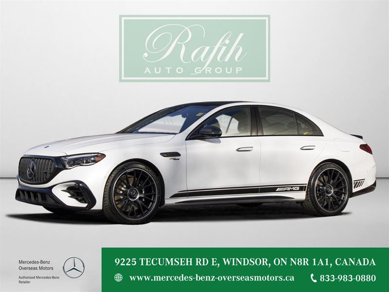 New 2025 Mercedes-Benz E-Class E53e 4-Door Sedan in Windsor #M9190 ...