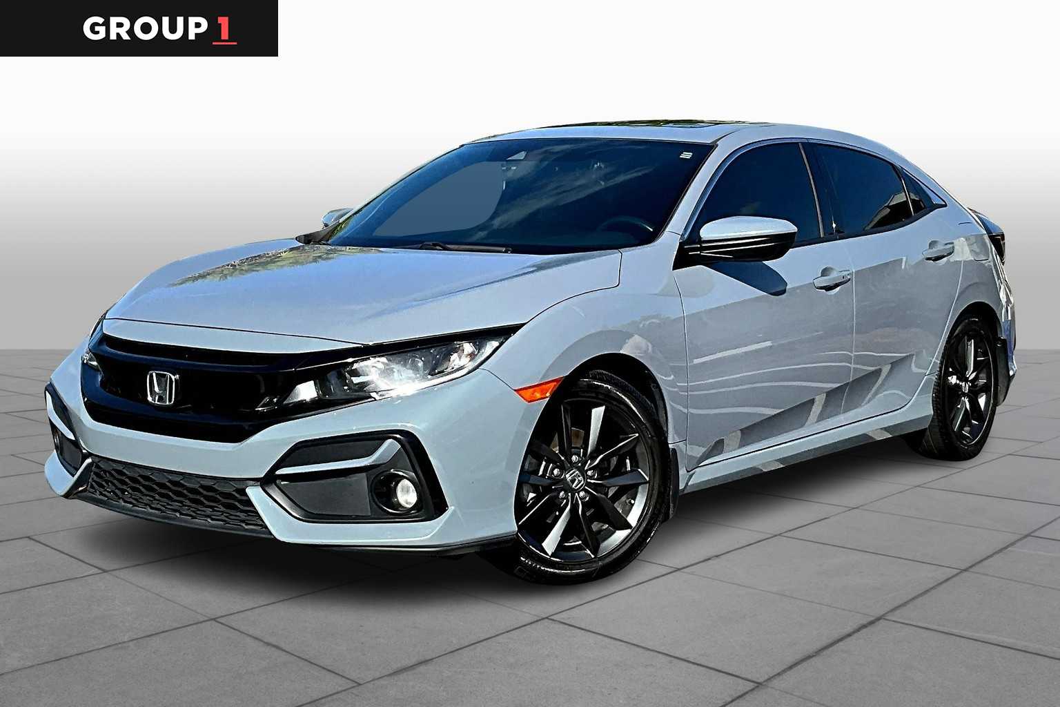 Pre-Owned 2021 Honda Civic Hatchback EX 4dr Car in Bluffton #MU212795 ...
